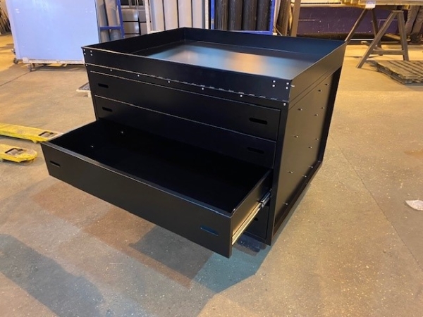 A range of bespoke drawer units | Beckwith Engineering