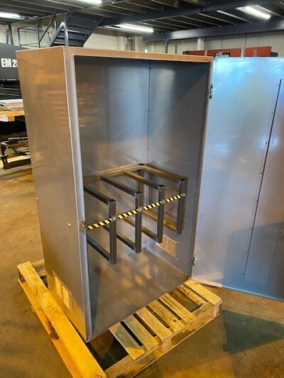Fabricated stainless steel storage cabinets | Beckwith Engineering Essex